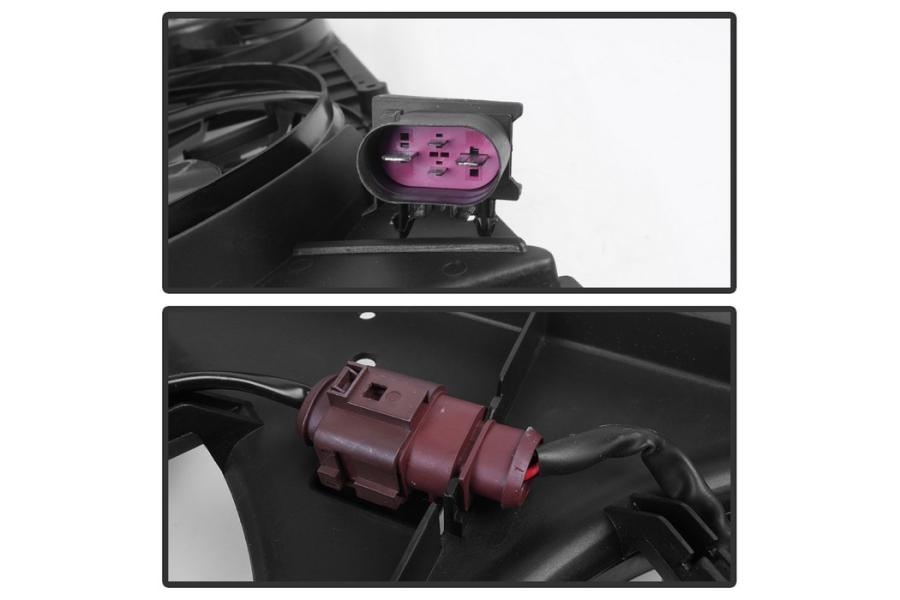 2006-2013 Audi A3 Spyder Replacement Radiator Fan (VW3117106) - Spyder ...