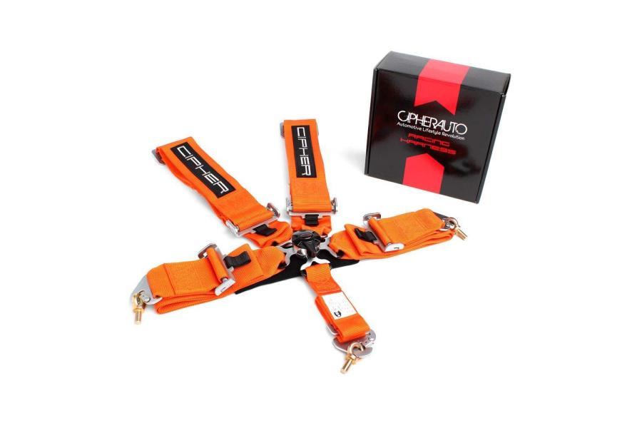 Cipher Auto 5-Point Quick Release Racing Harness | Free Shipping!
